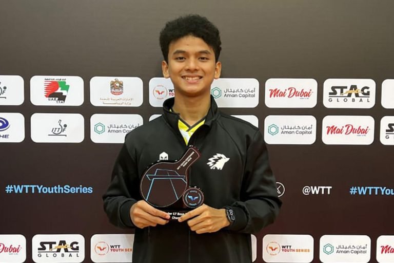 Atlet Muda Tenis Meja Indonesia, Muhamad Naufal Junindra Irawan, Cetak ...
